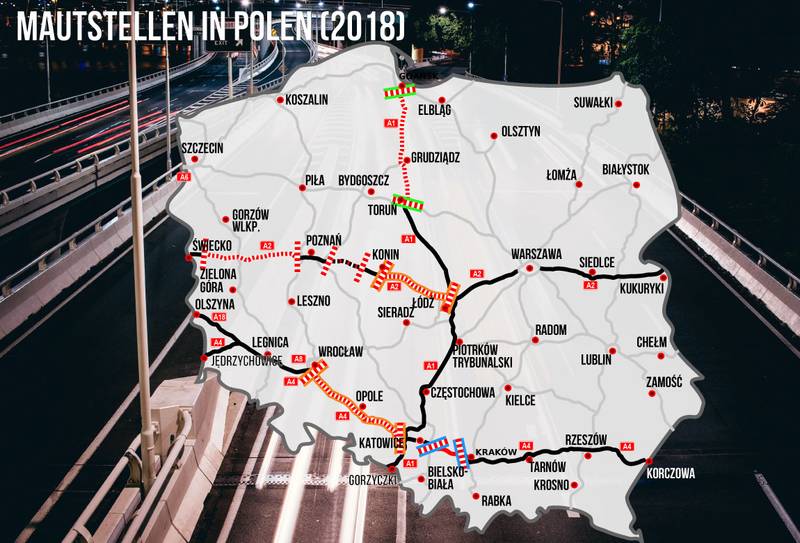 Gebührenpflichtige Autobahnen in Polen - Polen Journal