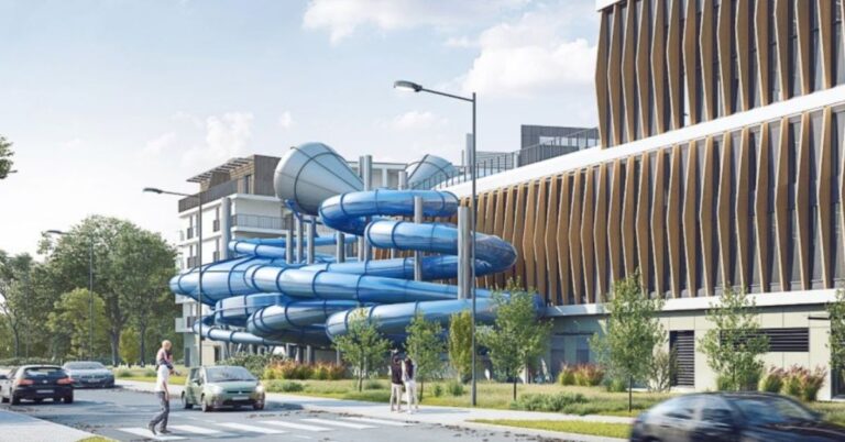Neuer Aquapark in Międzyzdroje / Misdroy steht kurz vor der Eröffnung ...